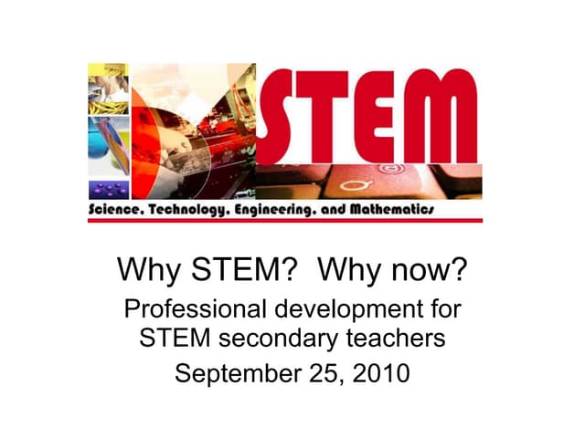 An Overview of STEM Education | PDF