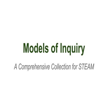 Stem models of inquiry | PPTX