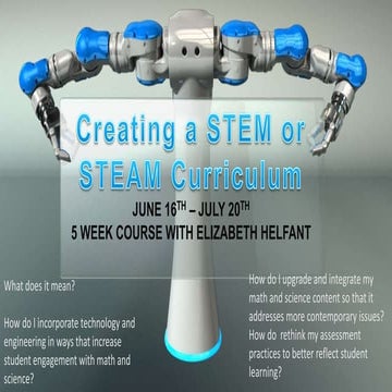 STEM or STEAM Curriculum | PPTX