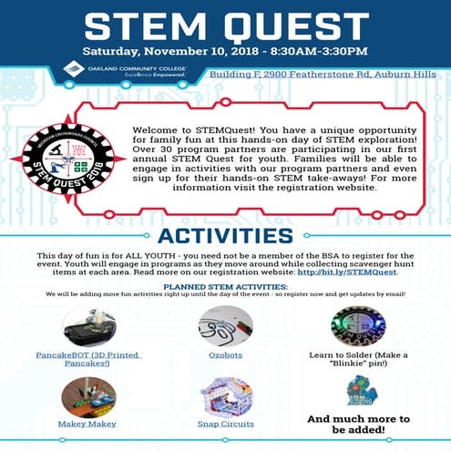 Stem Quest Flyer | PDF