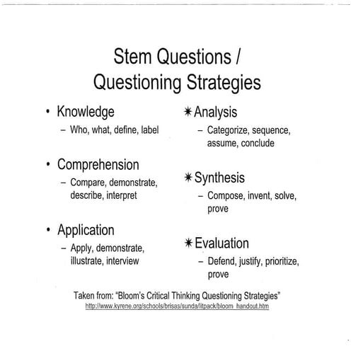 Stem questions | PDF