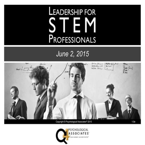 Leadership for STEM Professionals | PPTX