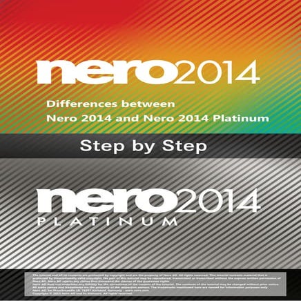 Step by-step - difference standard - platinum nero 2014 eng | PDF