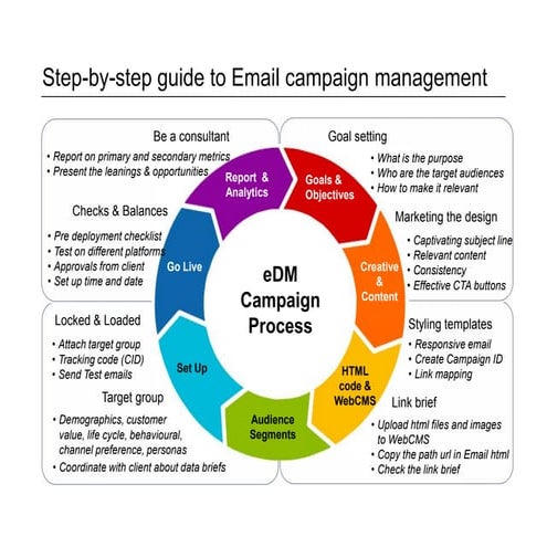 Step by-step guide to email campaign management | PDF