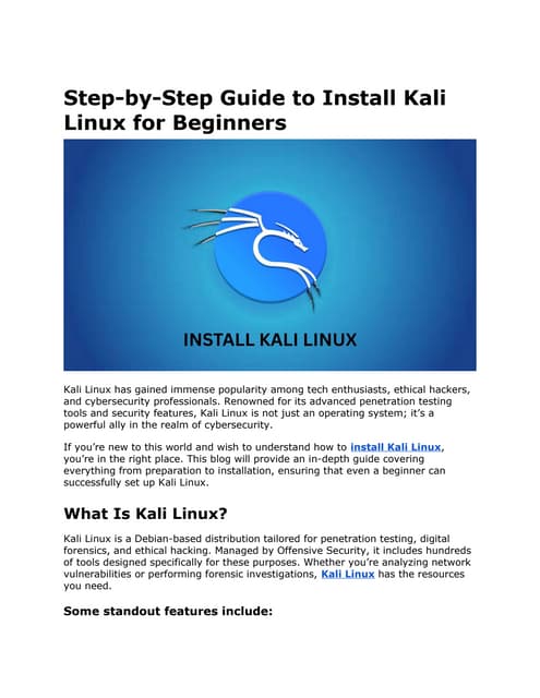 What is Kali Linux_ A Comprehensive Guide for Beginners (1).docx