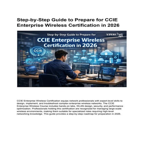 Master Enterprise Wireless Networking: CCIE Guide 2026 | PDF