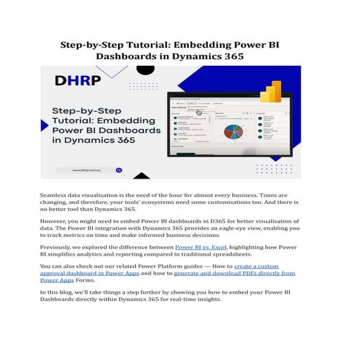 Step-by-Step Tutorial_ Embedding Power BI Dashboards in Dynamics 365.pdf