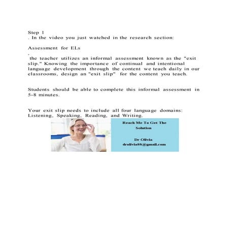 Step 1. In the video you just watched in the research section | PDF