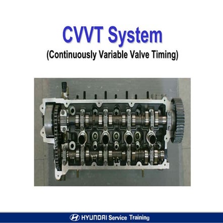 Step 2 Engine cvvt system (vvt i) | PDF