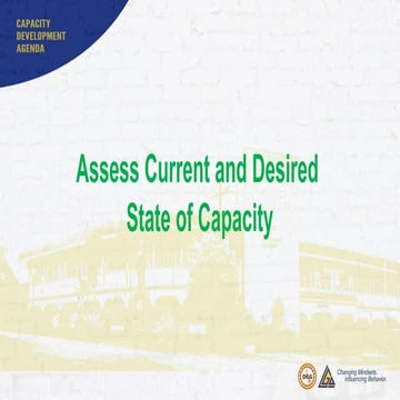 Assess Current and Desired State of Capacity | PPTX