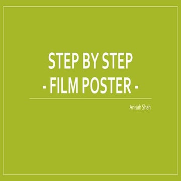 Poster construction | PPTX