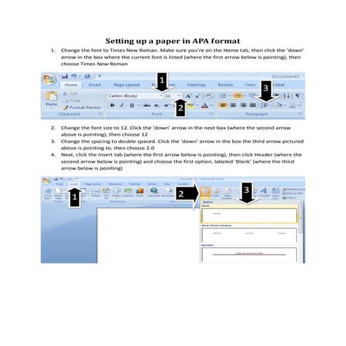 Step By Step Apa Format Pdf