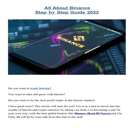 Step By Step Binance Guide | PDF