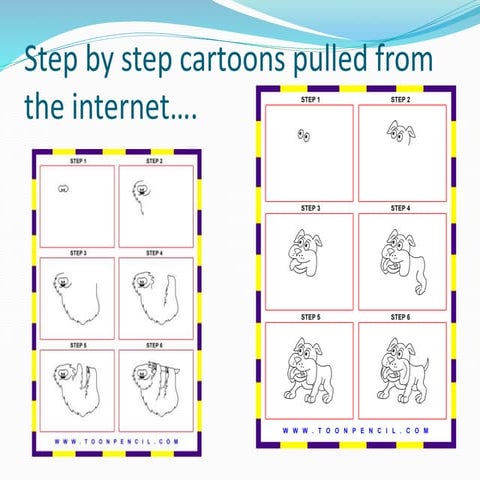 Step by step cartoons | PPT