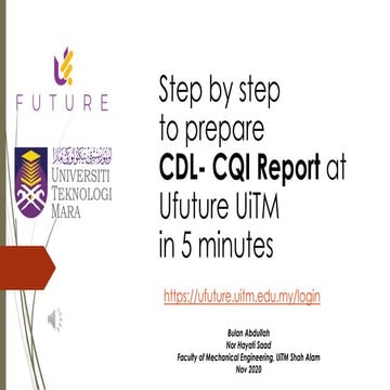 Student access & submit files in ufuture | PDF
