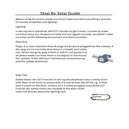 Step by step guide | DOCX