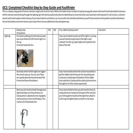 Step by step guide table first one | PPT