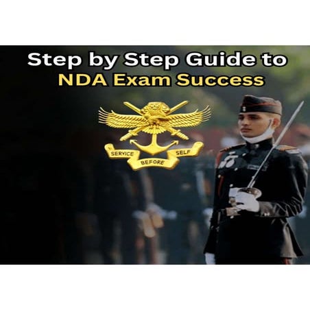 Step by Step Guide to NDA EXAM SUCCESS.. | PDF