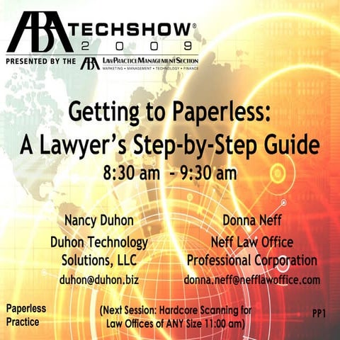 Step By Step Guide To A Paperless Office | PPT