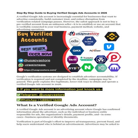 Step‑By‑Step Guide to Buying Verified Google Ads Accounts in 2026.pdf