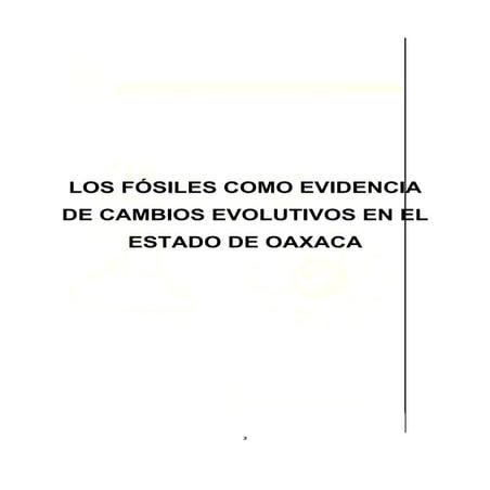 evolucion , evidencia fosil. | PDF | Geology | Science