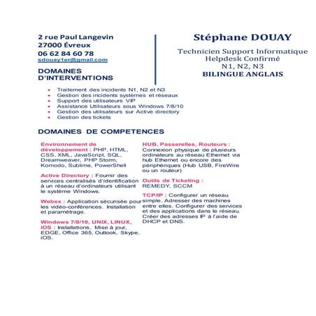 Stephane d | PDF