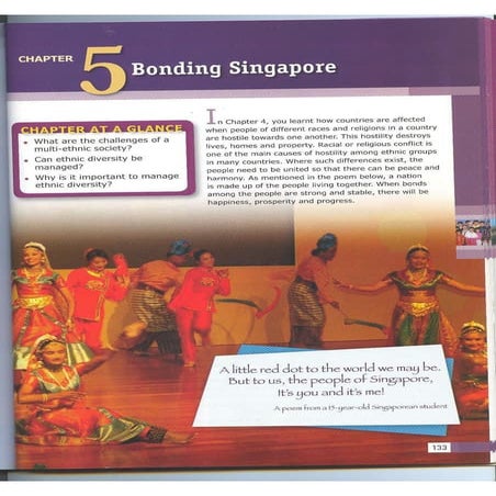 Social Studies Chapter 5 - Bonding Singapore | PDF