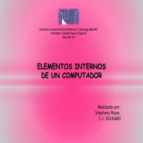 El Computador | PPTX