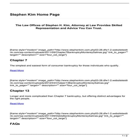 Stephen Kim Home Page | PDF