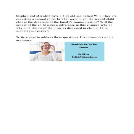 Stephen and Meredith have a 4-yr old son named Will. They are expect.docx