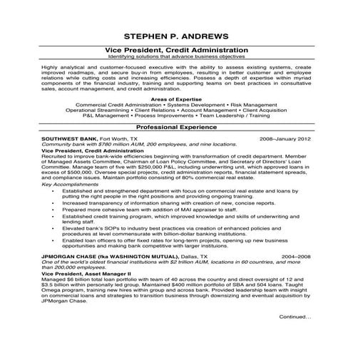 Stephen Andrews Resume | PDF