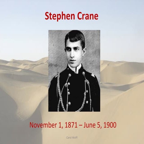 Stephen Crane | PPT