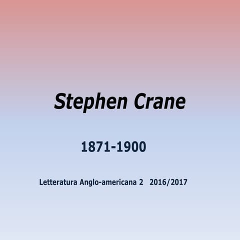 Stephen Crane.pdf english poet biography | PDF