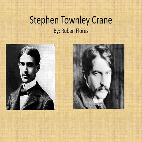 Stephen crane (1) | PPTX
