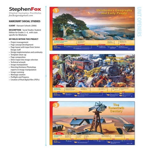 Stephen Fox-Portfolio-Harcourt Social Studies | PDF
