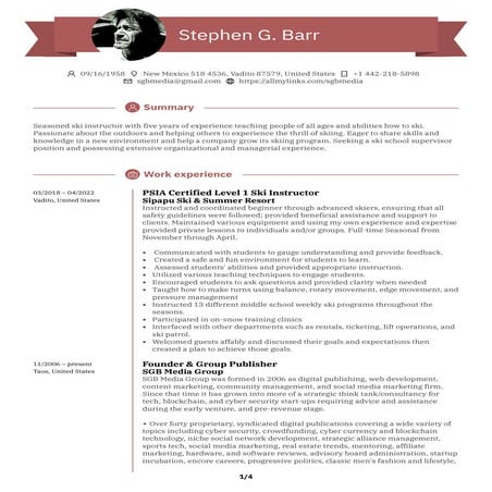 Stephen G. Barr Rresume Oct 22.pdf