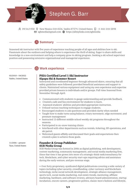 RESUME JENNIFER VALLENS 2016 | PDF