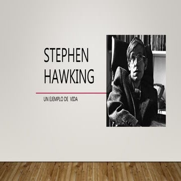 Stephen hawking infografía | PPTX