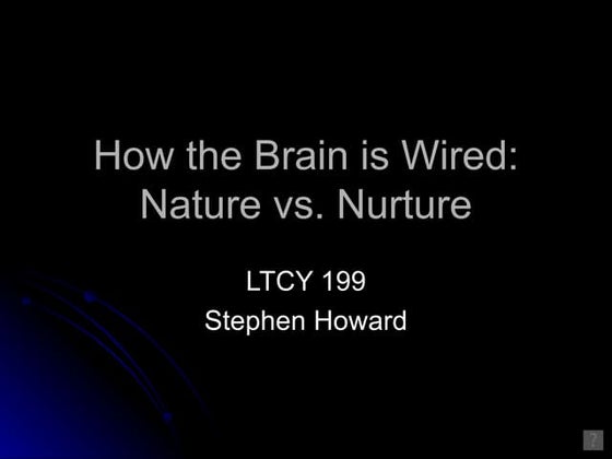 Nature Vs Nurture | PPT