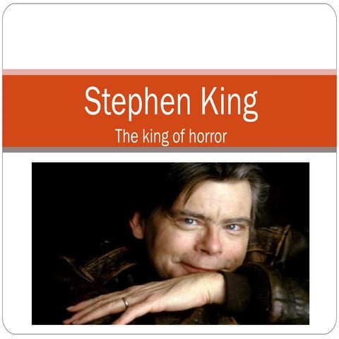Stephen king | PPT