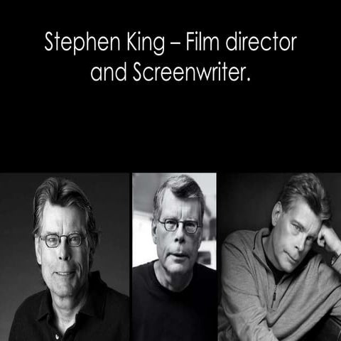 Stephen king | PPTX