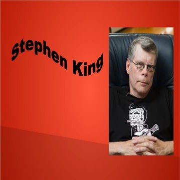 Stephen king | PPT