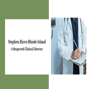 Stephen Ricco Rhode Island - Known For His Ethical Leadership | PDF