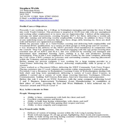 Electronics + Training Program | PDF