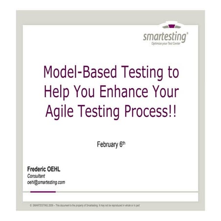 Model Based Testing To Help You Enhance Your Agile Testing Process Ppt 8130