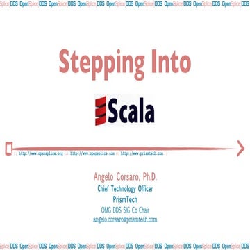 Stepping into Scala | PPT