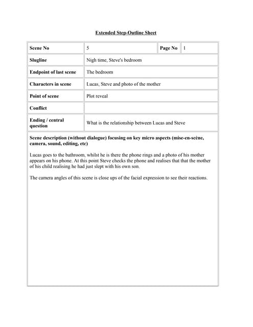 Step outline scene 3 | PDF