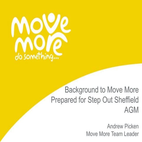 Move more and workplace health presentation | PPTX