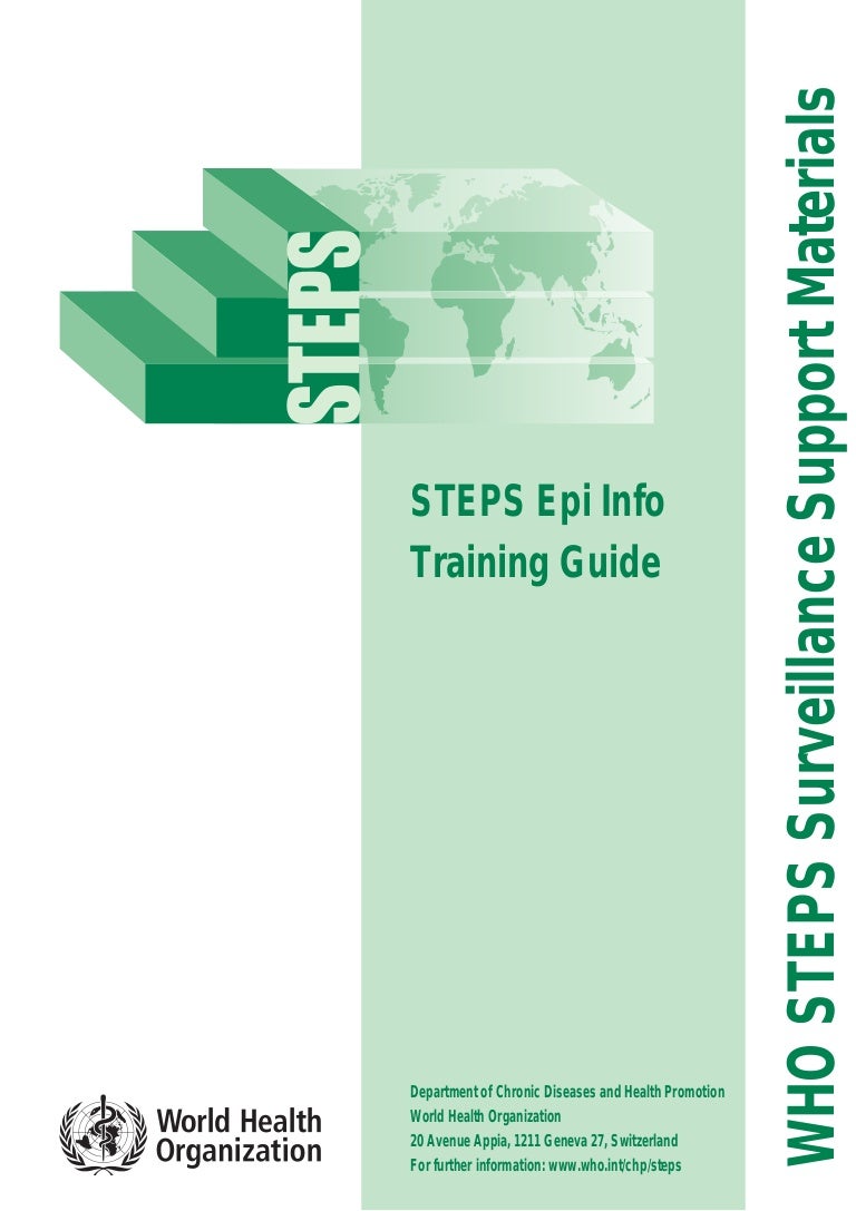 Steps epi info_training_guide