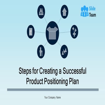 Steps For Creating A Successful Product Positioning Plan Powerpoint ...